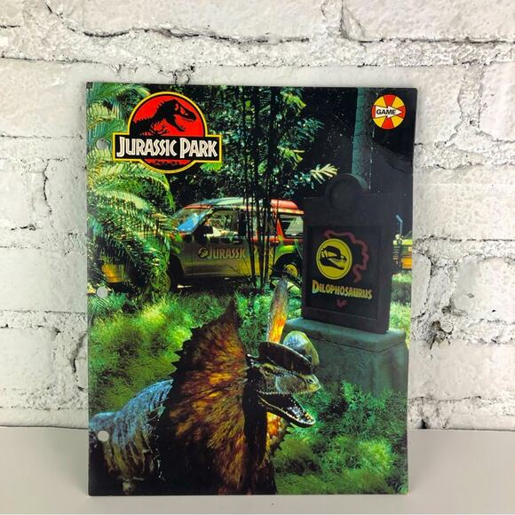 Vintage | Office | Vintage Jurassic Park Folder | Poshmark